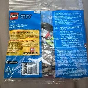 Lego | Toys | Lego City Race Car Poly Bag Blue Green | Poshmark